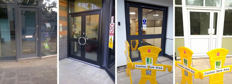 Aluminium Commercial Doors & Shop Front Doors Installation