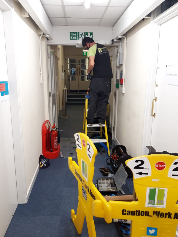 DDA Accessible Swing Door - Oxford - Commercial Doors - BH Doors.