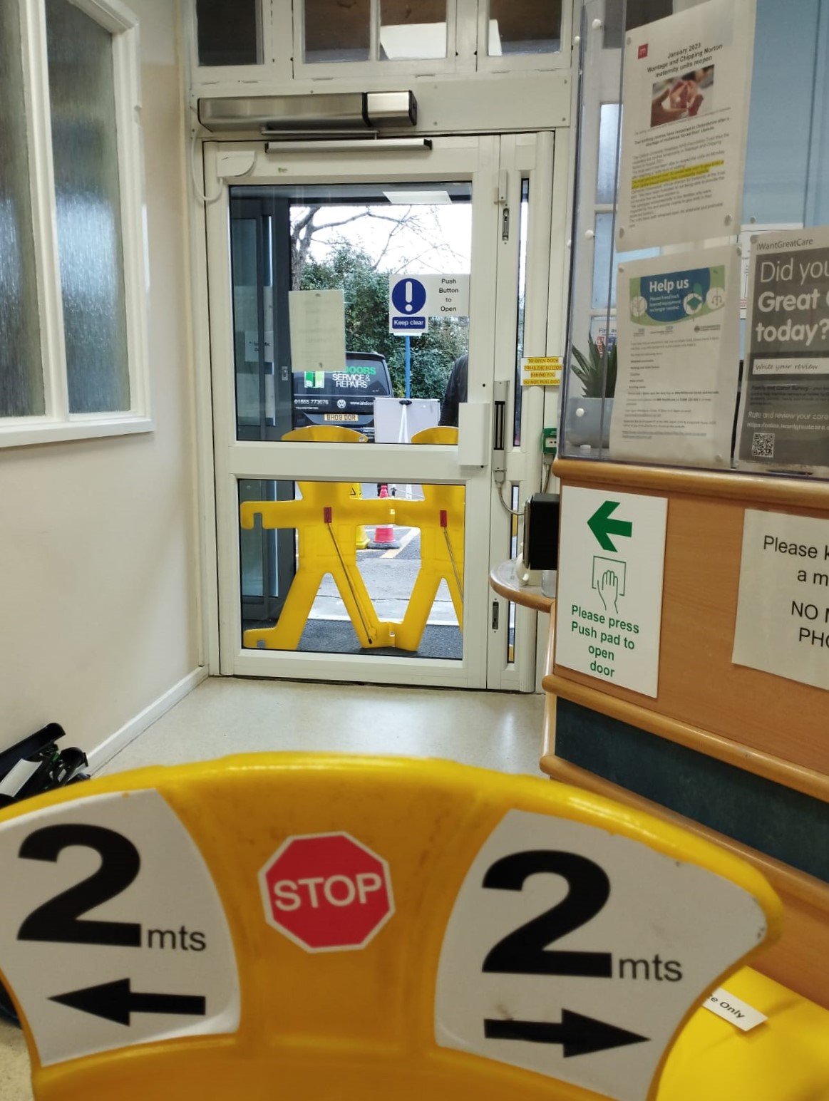 Automatic Swing Door Operator Upgrade - Wantage Hospital, Oxon