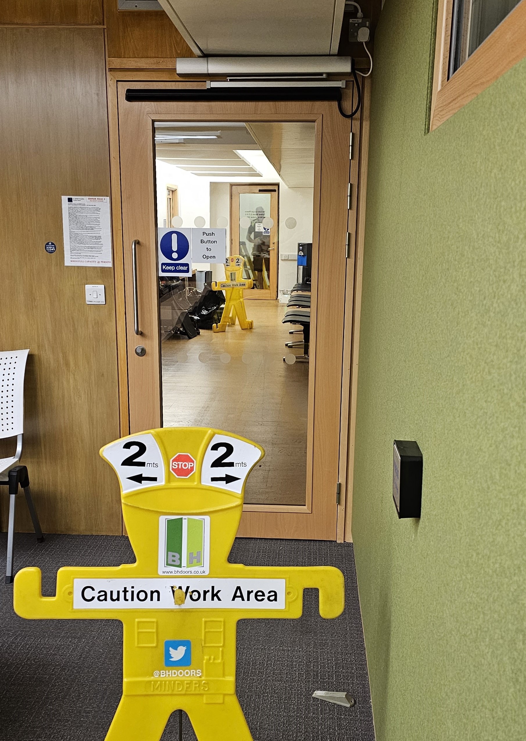 DDA Automatic Swing Door Installations - University of Oxford
