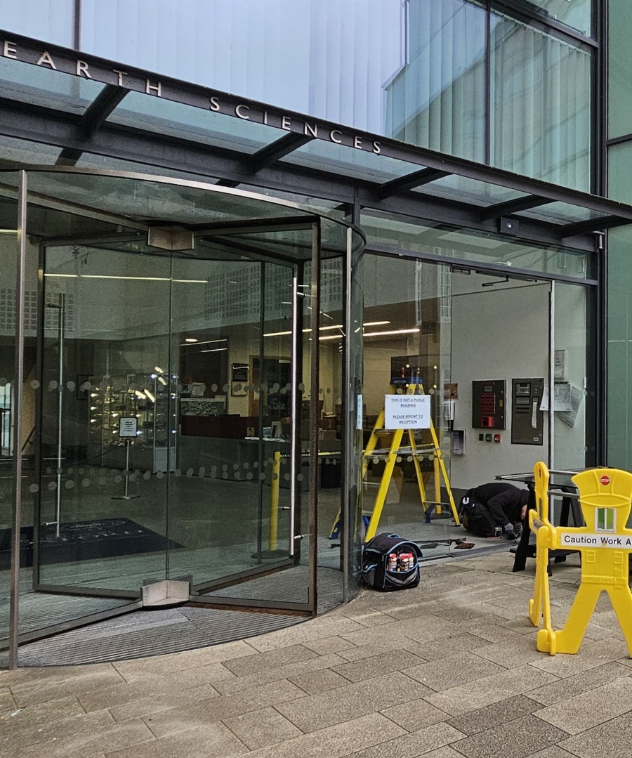 Automatic Glass Door Repair - Earth Sciences, University of Oxford