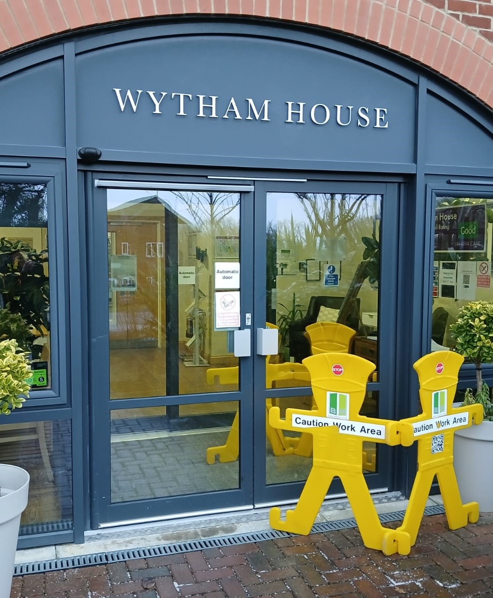 Automatic Swing Door Repair - Wytham House Care Home, Oxford