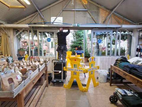 Automatic Sliding Door Upgrade - Burford Garden Centre